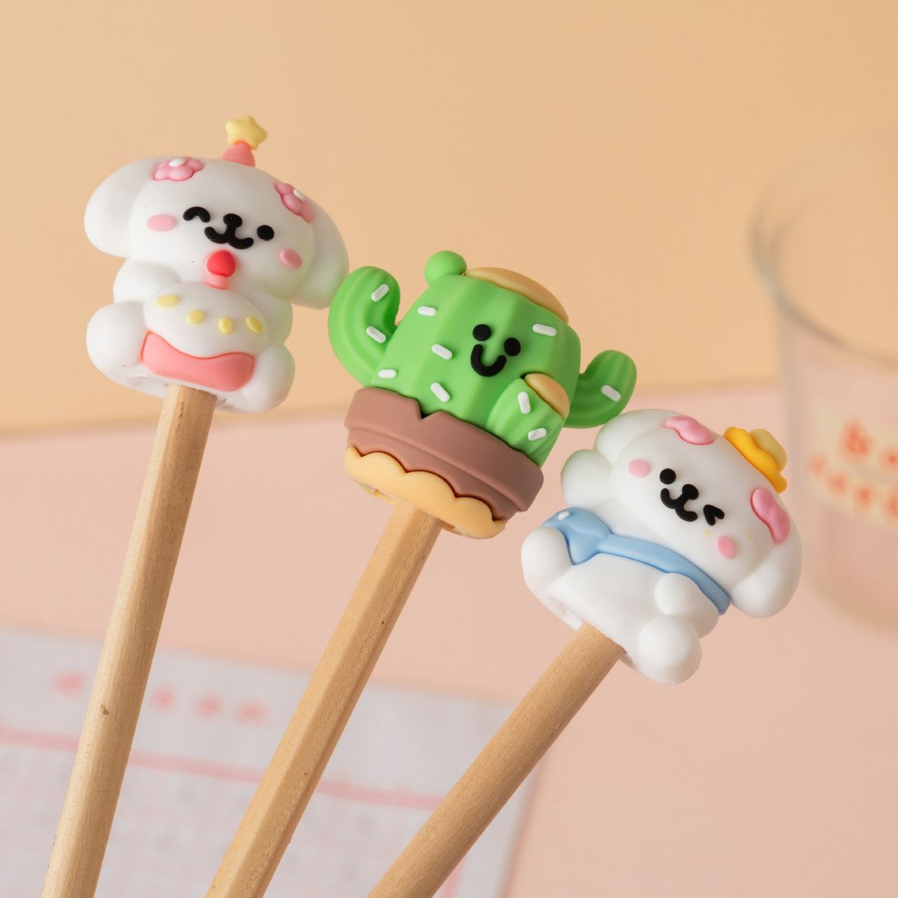 تراش سیلیکونی jiandan طرح سگ و کاکتوس - فروشگاه آنلاین کیوسک نت