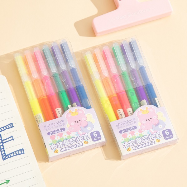 ست هایلایت مایع 6 عددی jiandan کد 6653 - فروشگاه آنلاین کیوسک نت